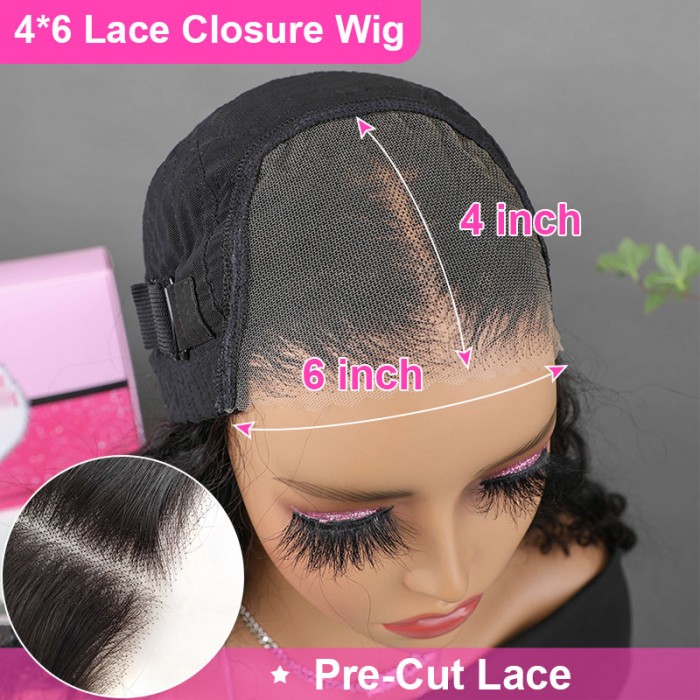 Loose Deep Wave Wear & Go Glueless 180% HD Lace Closure Wig | BGM Hair ...