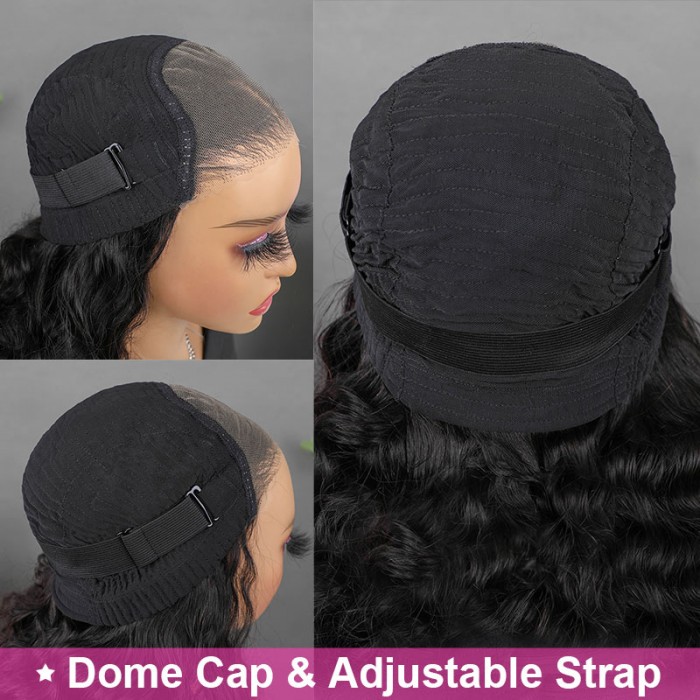 Loose Deep Wave Wear & Go Glueless 180% HD Lace Closure Wig | BGM Hair ...